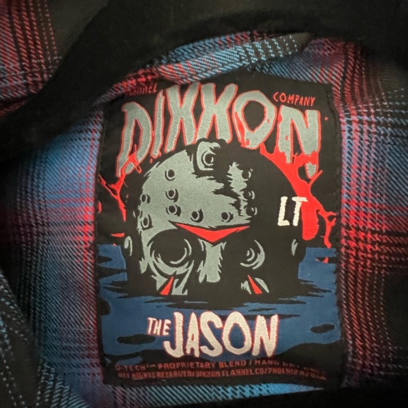 DIXXON | Shirts | Dixxon The Jason Flannel Large Tall Perfect Condition ...